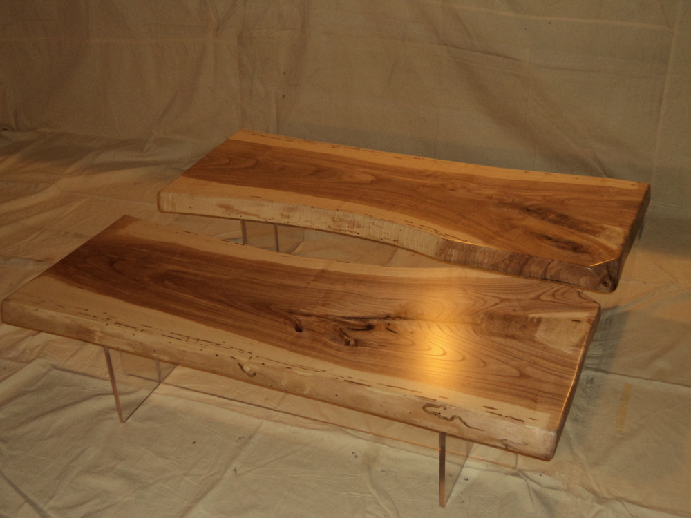 Ash Slab Coffee Tables (pair) | Unique Furniture and Gifts
